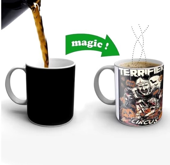 Terrifier Art The Clown 3D Magic Mug (Model 7) | eBay