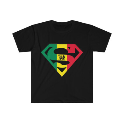 Unisex Softstyle T-Shirt Rasta Reggae Marley Superman | eBay