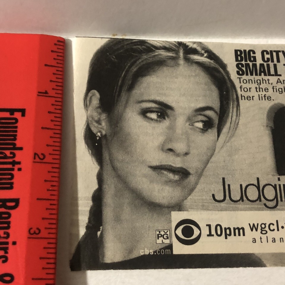 Judging Amy Tv Guide Print Ad Amy Brenneman Tyne Daly TPA18 | eBay