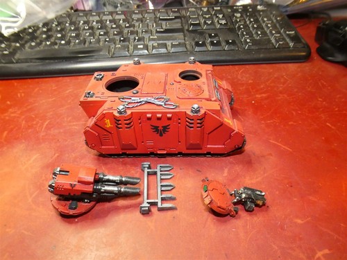 Warhammer 40k: Space Marines: painted Razorback b | eBay