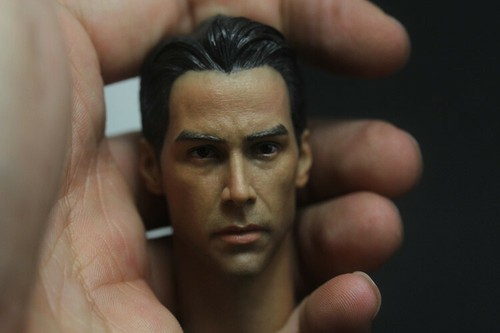 1/6 Male Matrix Neo Celebrity StarsReeves Head Sculpt For 12inch Figure ...