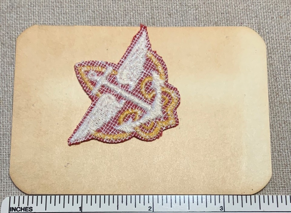 1950s APPRENTICE EXPLORER Advancement Rank Badge PATCH & CARD Post 125 ...