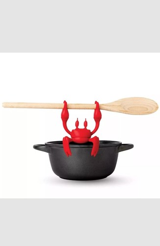 Red The Crab Spoon Utensil Holder & Steam Releaser + Lobster Salt ...