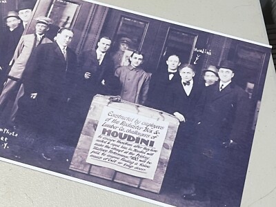 Harry Houdini, Reprint, Houdini accepts Challenge from the Rochester ...