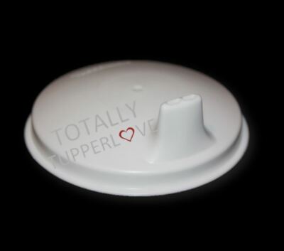Tupperware Sipper Seal Domed SINGLE (for G Bell Tumblers) White Sippy ...