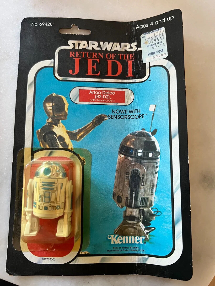kenner R2 D2, Star Wars, return of the Jedi action figure no. 69420 | eBay