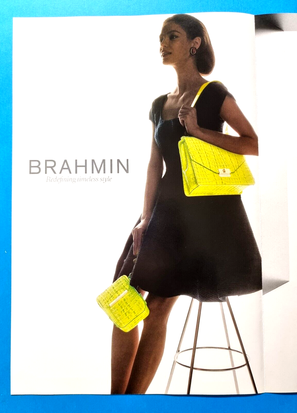 Footwear - 3 Page Double Sided - Magazine AD Fashion Long Legs High ...