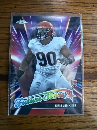Kris Jenkins 2024 Topps Chrome Future Stars Rookie # FS-23 Cincinnati ...
