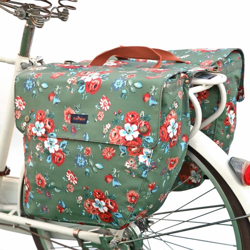 Tourbon Cycling Bike Bicycle Pannier Bags for Rear Rack Waterproof ...
