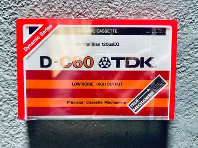 RARE Vintage TDK D-C60 Audio Cassette Sealed 1979 Made in Japan | eBay