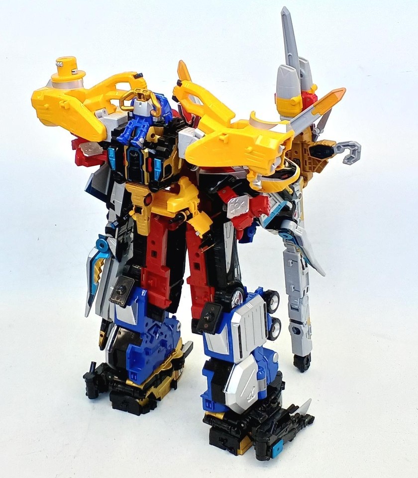Power Rangers Beast Morphers Go Busters DX Great Go-Buster Set From ...