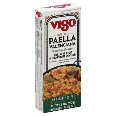 Vigo Rice Mix Paella Yellow Seafood 8 Oz (Pack Of 12) | eBay