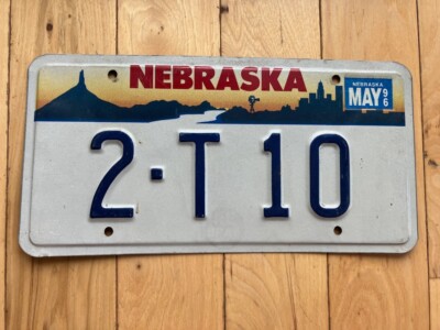 1996 Nebraska License Plate | eBay