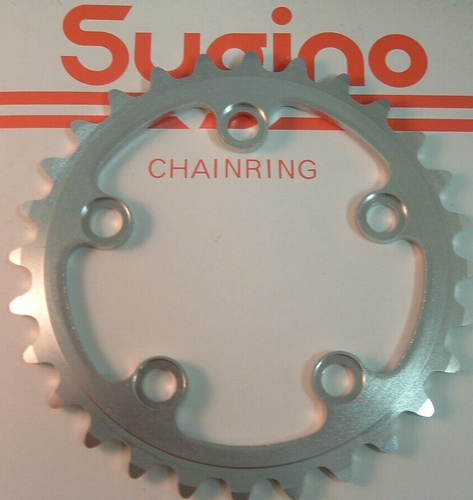 Sugino 28Tx 74BCD Road/MTB Inner Chainring- NEW/NOS Vintage -5 to 9-Spd ...