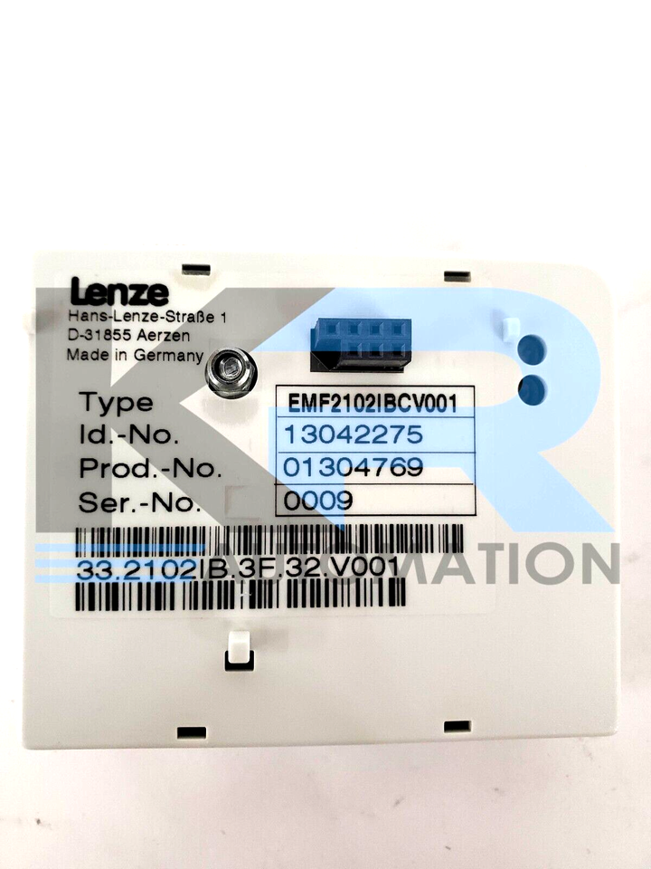 Lenze EMF2102IBCV001 Lecom A/B Inverter Communication Module RS232 ...