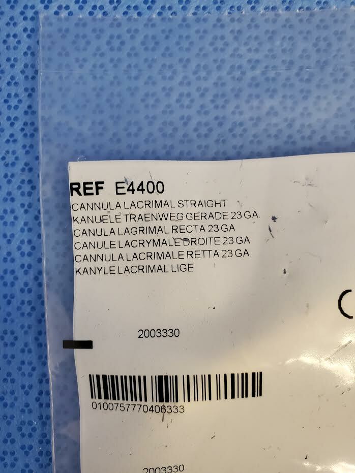 Karl Storz Bausch & Lomb E4400 23GA Lacrimal Cannula w/ Blunt Tip ...
