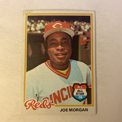 1978 Topps Baseball Joe Morgan Cincinnati Reds Card #300 | eBay