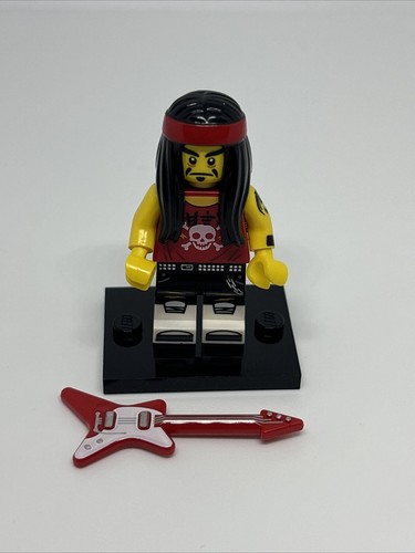 Lego Gong & Guitar Rocker Collectible Minifigure Ninjago Movie 71019 ...