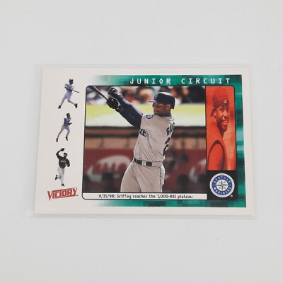 2000 Upper Deck Victory Seattle Mariners Baseball Card #432 Ken Griffey ...
