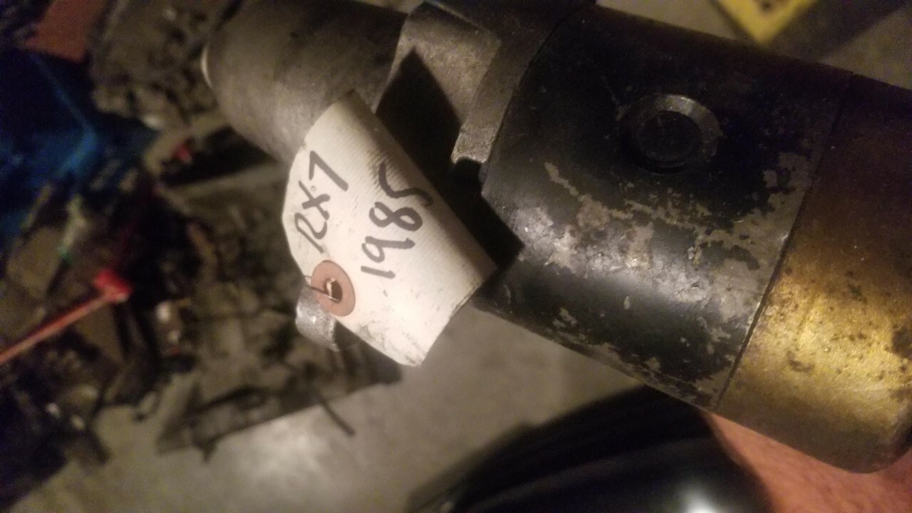 1984-1985 Mazda RX-7 Starter Motor assembly Manual Transmission 5 spd ...