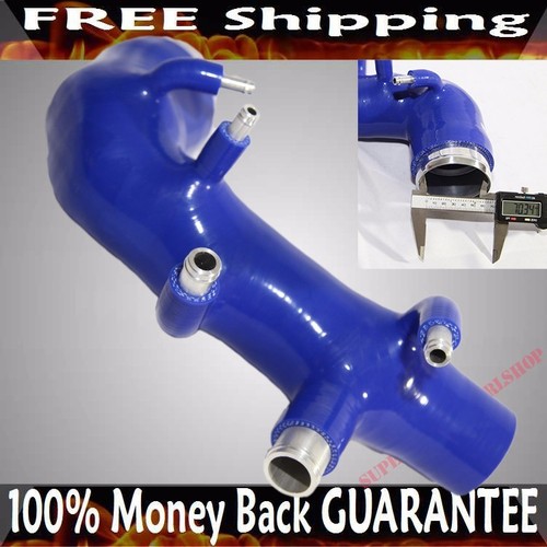 Turbo Inlet Pipe Silicone Hose Blue for 02-07 Subaru WRX/STi EJ20 EJ25 ...
