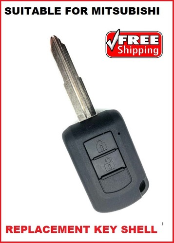 Replacement Remote Car Key shell suitable for Mitsubishi Triton MQ Key ...