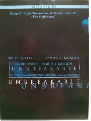 Unbreakable (DVD, 2001, 2-Disc Set, Vista Series) 786936144772| eBay