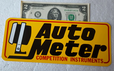 AUTO METER COMPETITION INSTRUMENT PERFORMANCE GAUGE NASCAR RACING ...