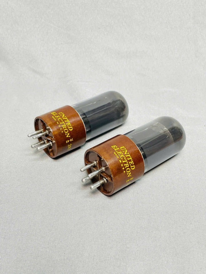 UNITED ELECTRON U.S.A 2A3 2 vacuum tubes Operation confirmed No.15 | eBay