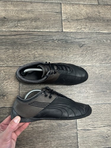 vintage puma speed cat men black leather sneakers eu42,5 uk8,5 us9,5 ...