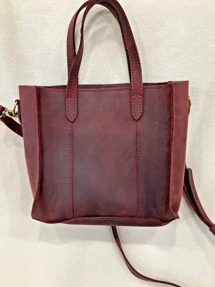 Portland Leather Goods -Merlot Classic Lola Crossbody Handbag - Small ...