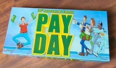 'Pay Day: 30th Anniversary Edition' Vintage Board Game (2004) Complete ...