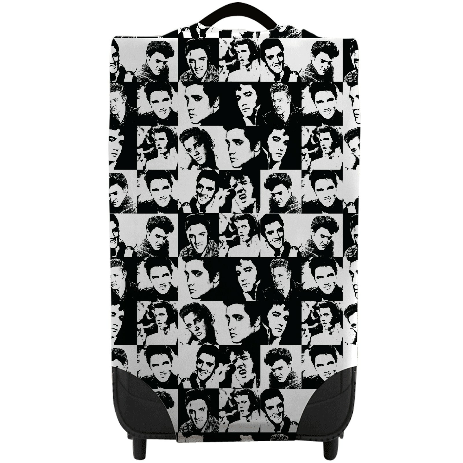 Elvis Black & White Checked Caseskinz Suitcase Cover *SUITCASE NOT ...