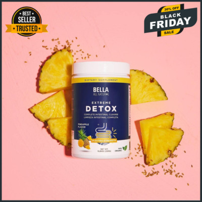 Bella All Natural Extreme Detox Powder - Pineapple | eBay