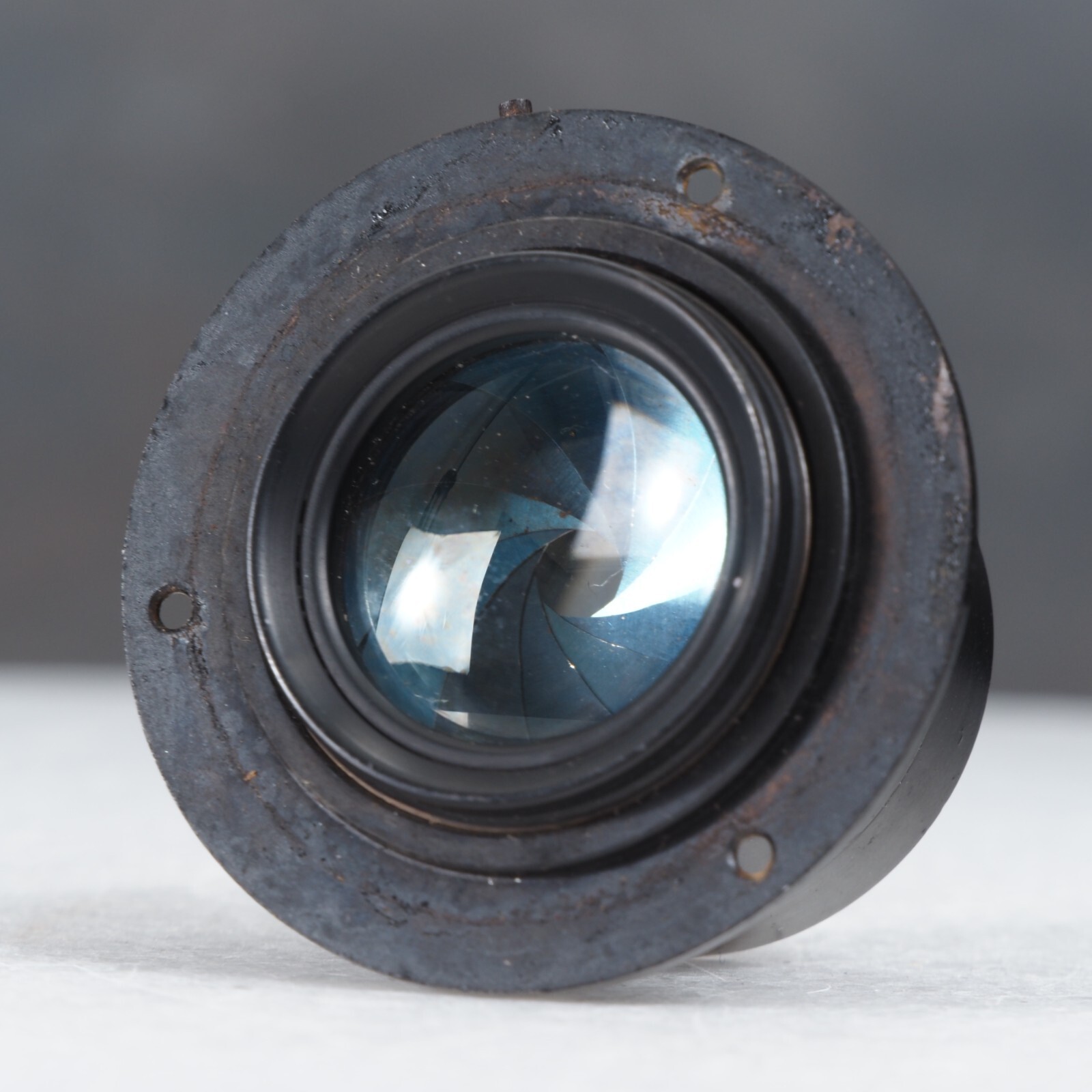 :[RARE] Roussel Paris KYNOR 75mm f/3.5 Prototype Brass Barrel Lens ...