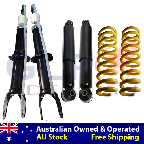 Front Rear Shock Absorbers + STD Coil Spring for Ford Falcon BA BF XR8 ...
