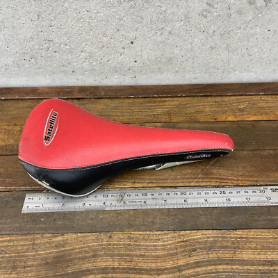 Vintage SDG Satellite Seat Red BMX Speed Defies Gravity MTB Mountain ...