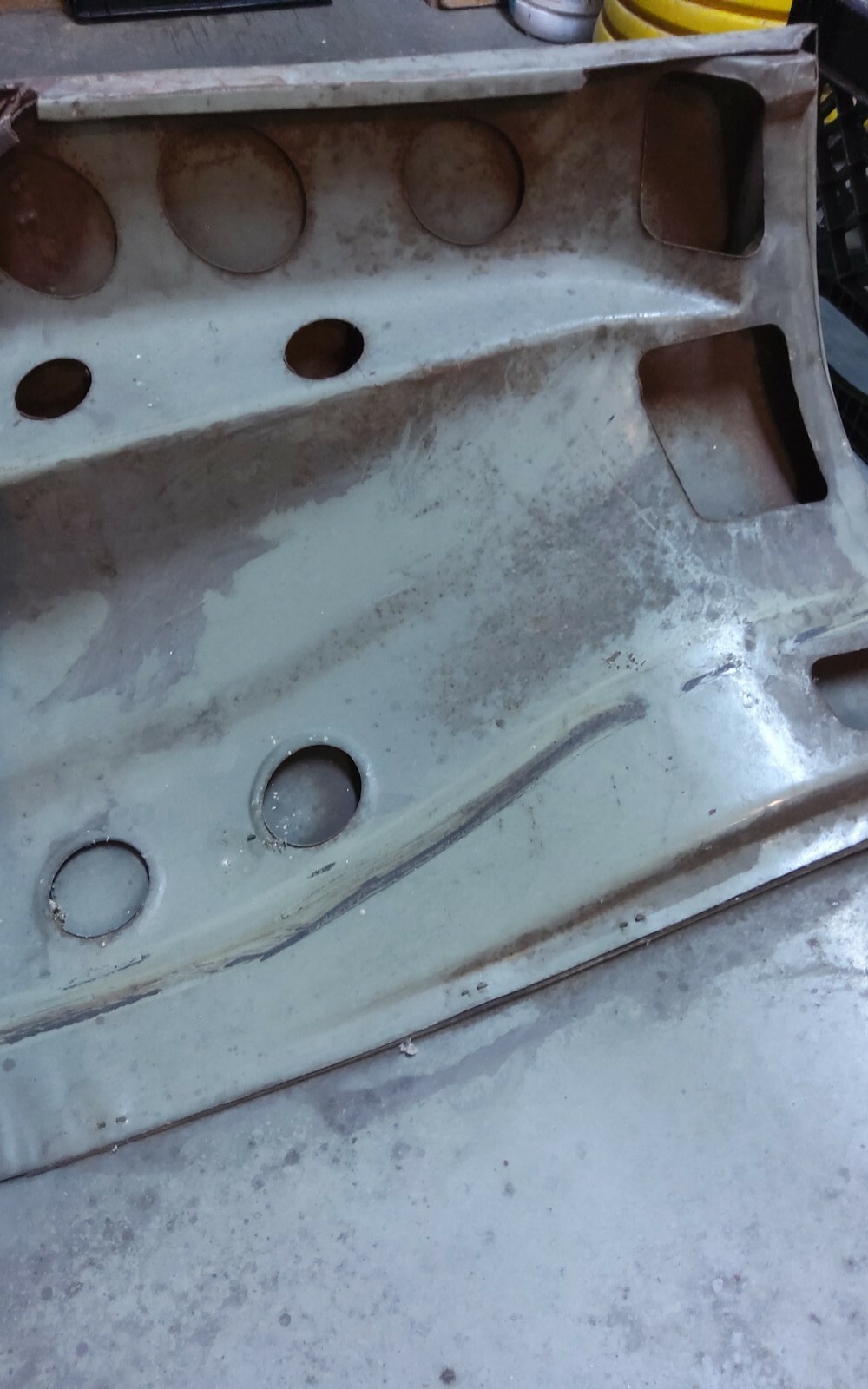 1949,1950 Ford Hood made into 1951,,,,,,,,,,Read item description ...