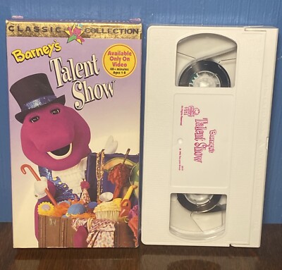 Barney Friends Talent Show Classic Collection VHS Video Tape Kids VTG ...