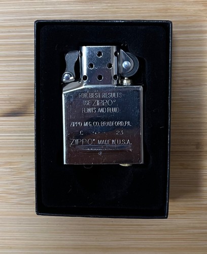 New Chrome Replacement Zippo Lighter Insert Only ~ Unfired C 23 In ...
