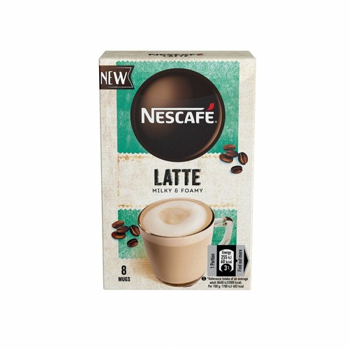 NESCAFE LATTE Instant Coffee Drink 8 Mugs Box 120g 4.2oz | eBay