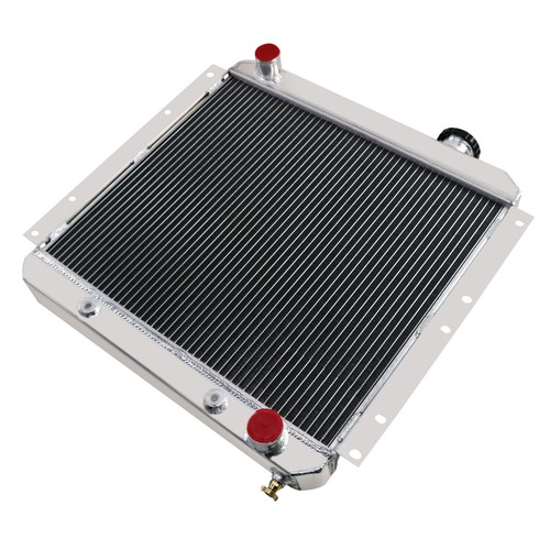 4-Row Aluminum Radiator For Toyota Land Cruiser FJ40 FJ45 Petrol 3.9L 4 ...