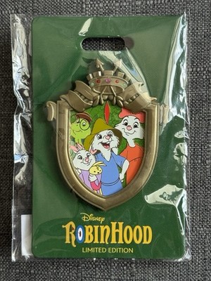 Disney WDI MOG Tagalong Toby Skippy Rabbit Turtle Robin Hood 50th Pin ...