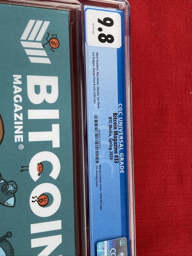 Spring 2024 Bitcoin Magazine Cover The Halving Issue CGC 9.8 Highest ...