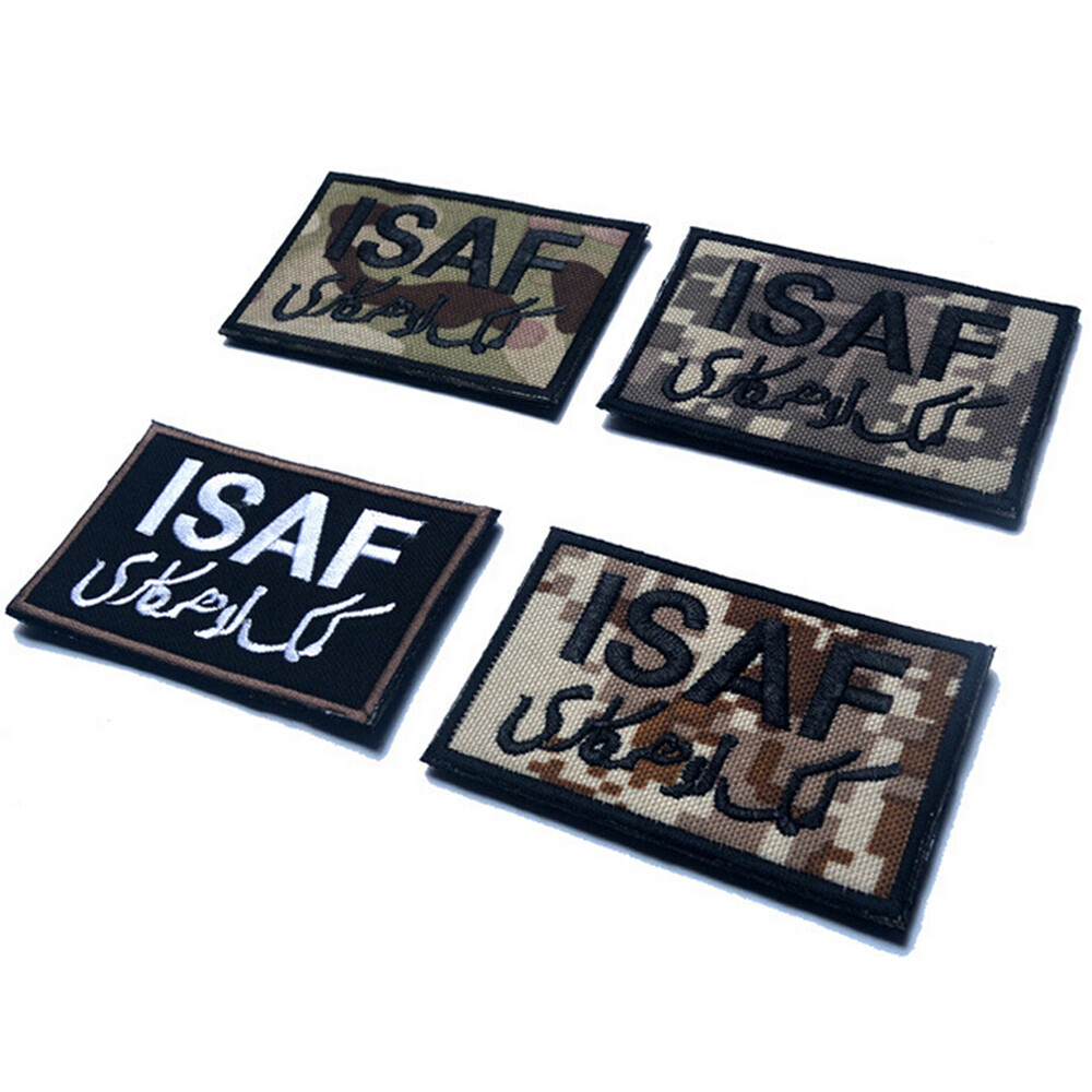 4PCS ISAF International Security Assistance in Afghanistan ARMY HOOK ...