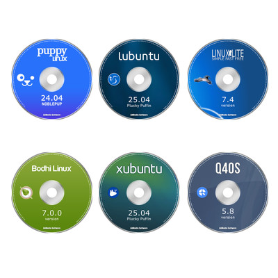 6 Best Lightweight lite Linux Distros on DVD Puppy, lubuntu, Bodhi, xubuntu Q4OS | eBay