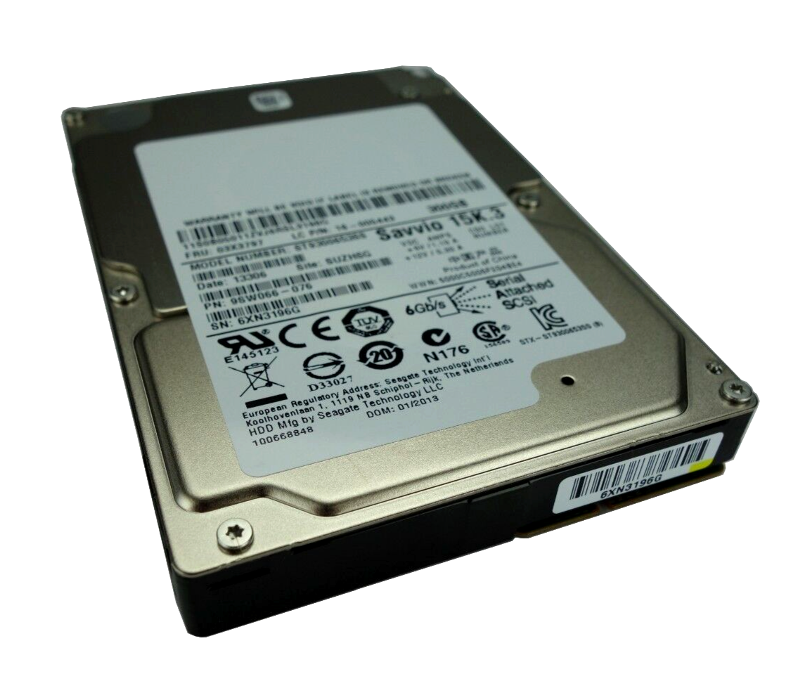 Lenovo 300GB 15K SAS 6Gb/s 2.5" Hard Drive 03X3797 | eBay