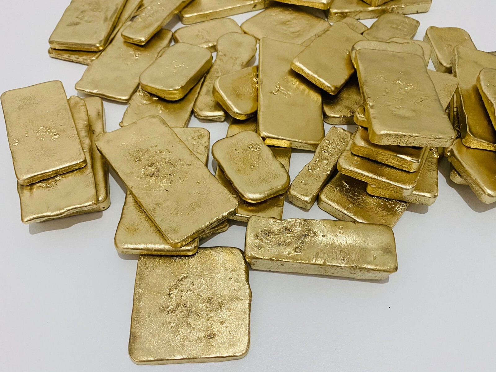 1000 Grams Scrap Gold Bar For Gold Recovery Melted Different Computer ...