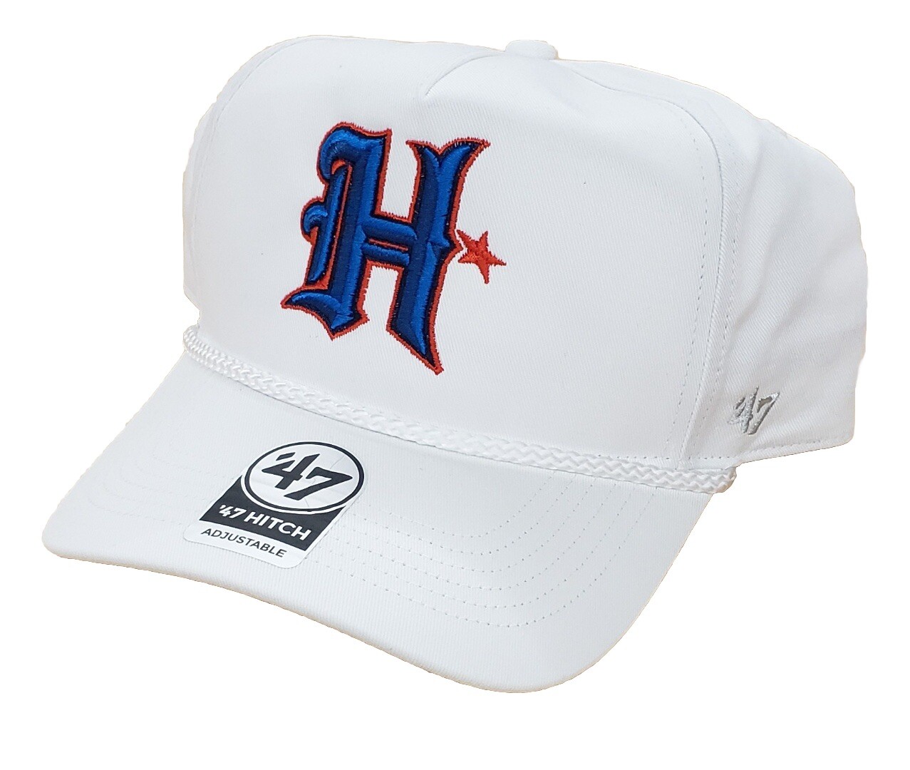HOUSTON TEXANS NFL 47 BRAND HITCH ROPE ADJUSTABLE SNAPBACK HAT CAP ...