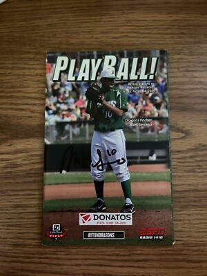 2009 Mark Serrano Signed Play Game Book Program Autograph Dayton ...